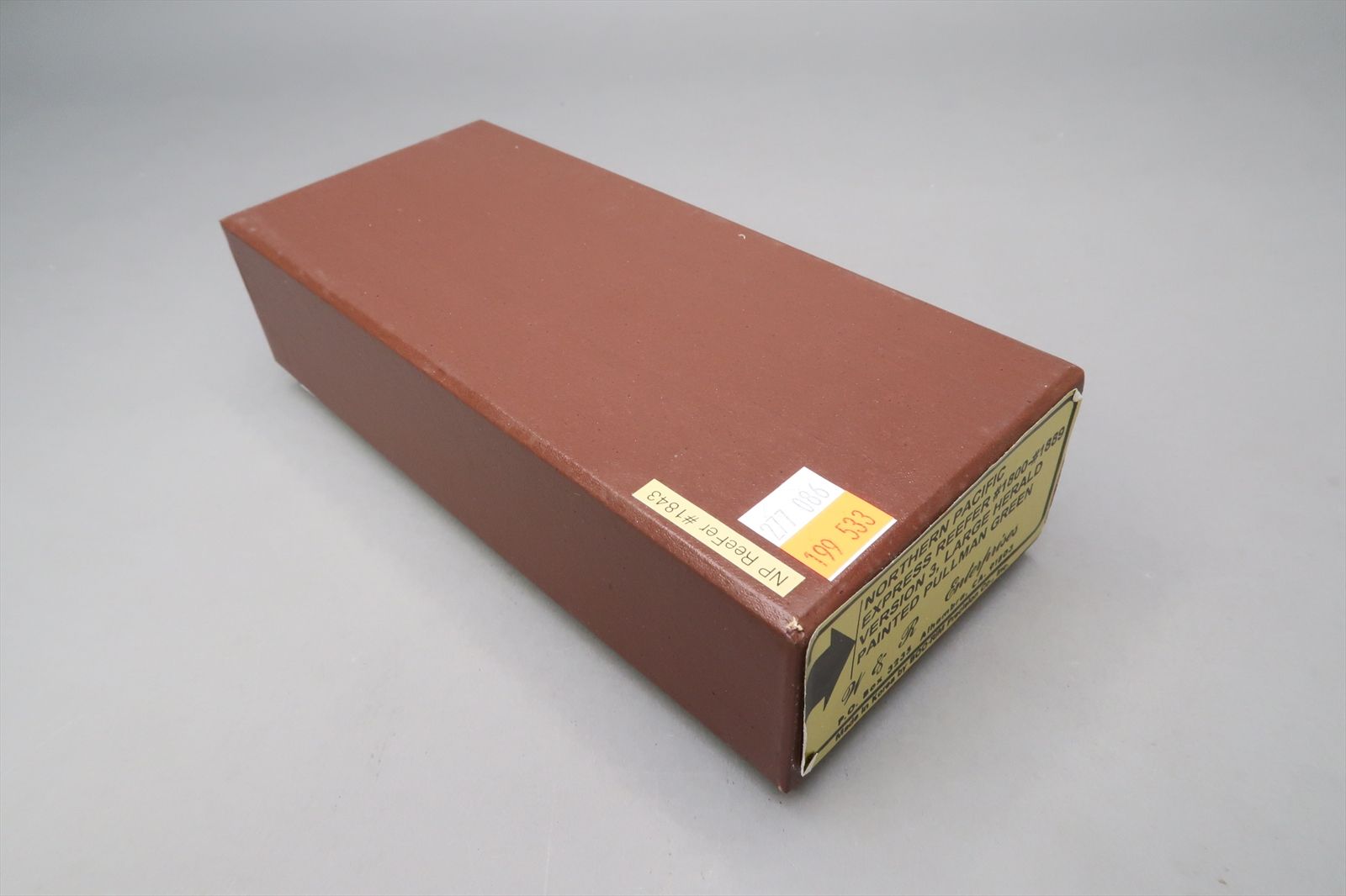 HO Brass Model - W&R Version 3 NP Northern Pacific Express Reefer Large ...