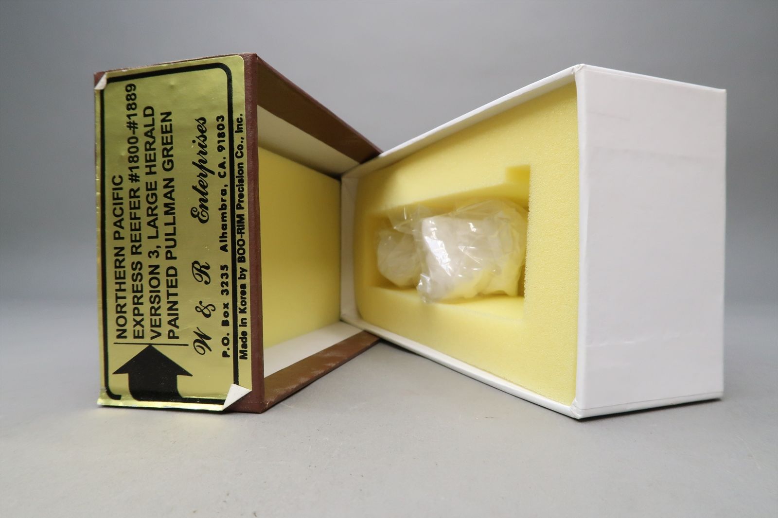 HO Brass Model - W&R Version 3 NP Northern Pacific Express Reefer Large ...