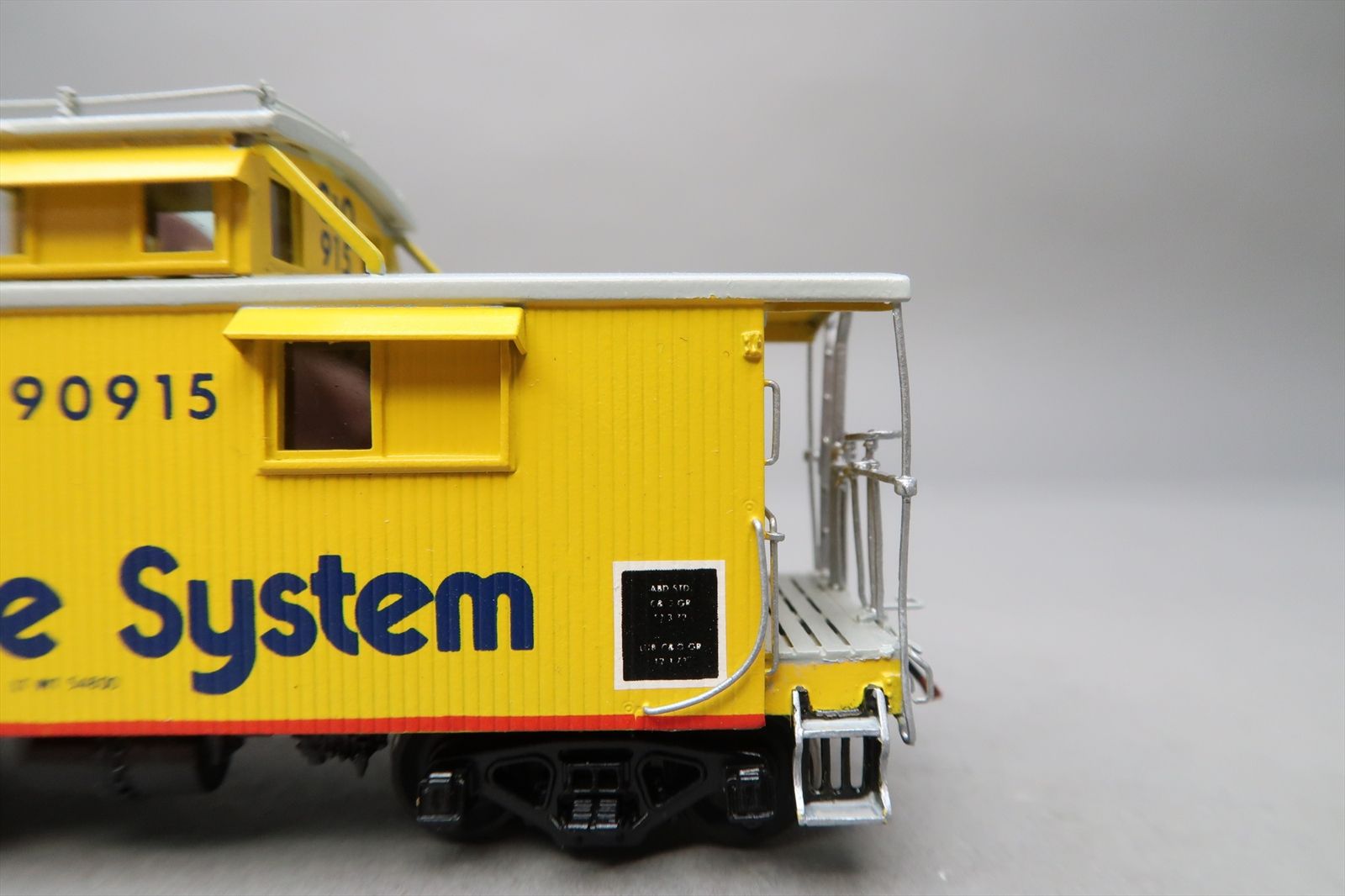 HO Brass Model - OMI 3934.1 C&O Chesapeake & Ohio Chessie Wood Caboose ...