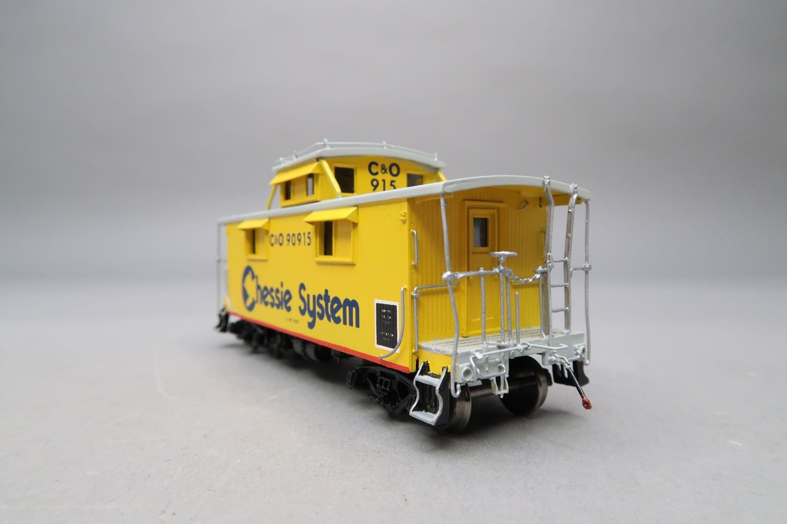 HO Brass Model - OMI 3934.1 C&O Chesapeake & Ohio Chessie Wood Caboose ...