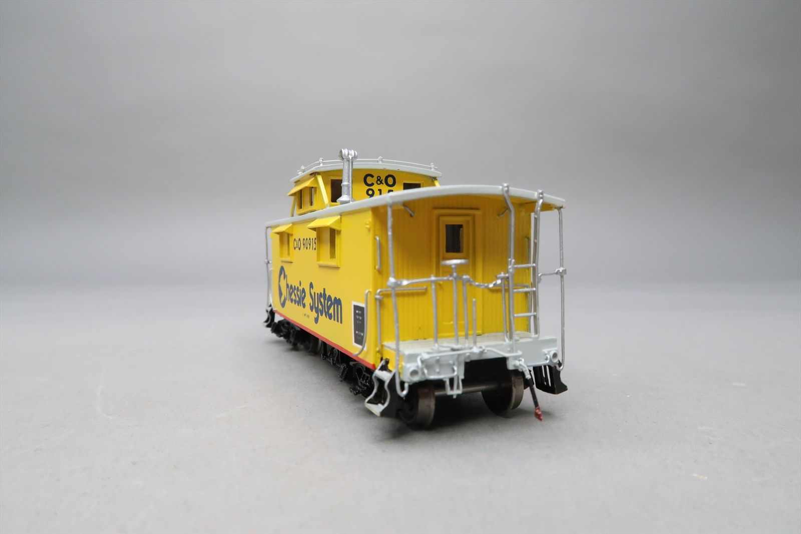 HO Brass Model - OMI 3934.1 C&O Chesapeake & Ohio Chessie Wood Caboose ...
