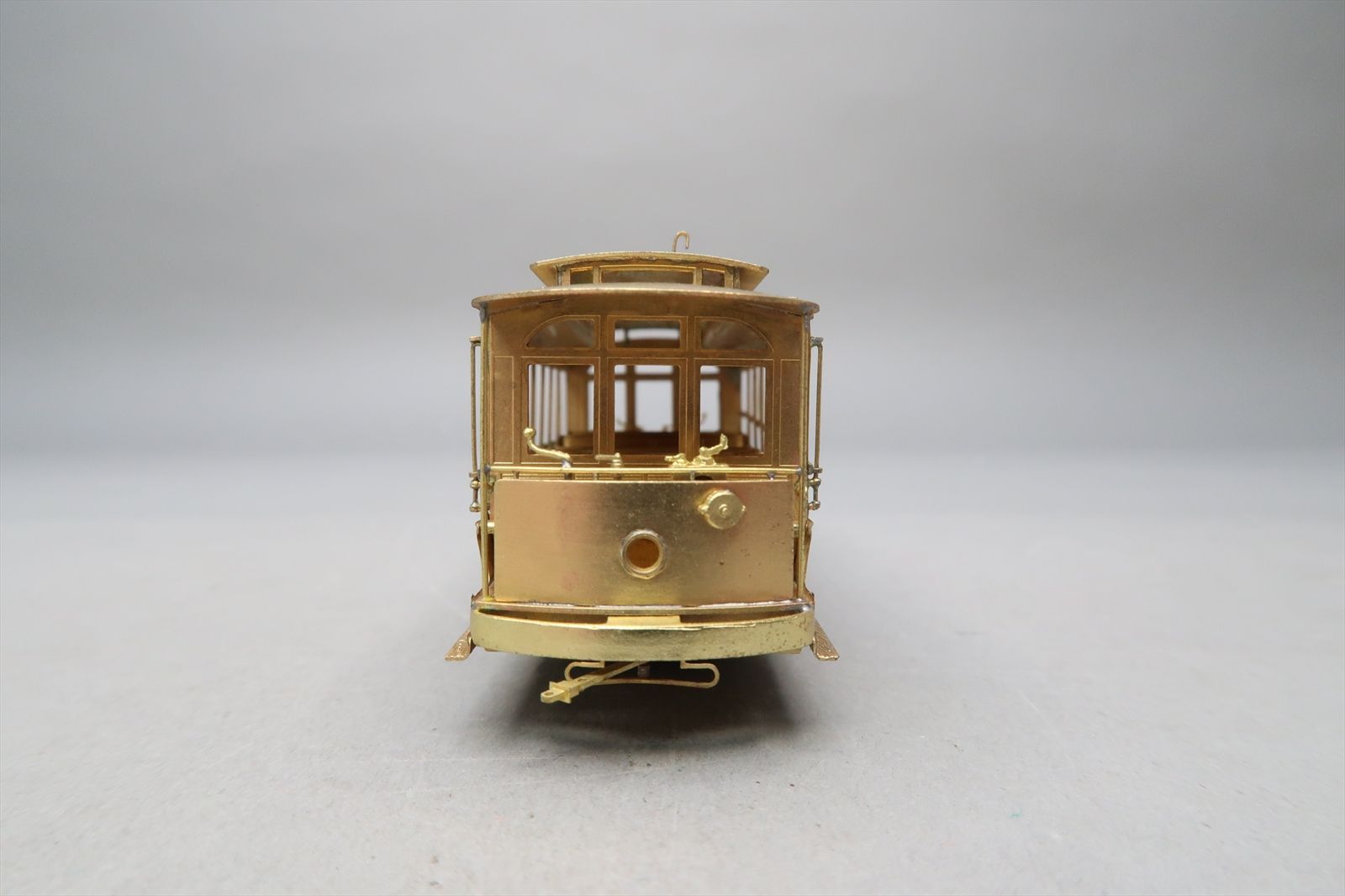 HO Brass Model - MTS 10 Bench Open Trolley - Unpainted - 1984 Run - KMT