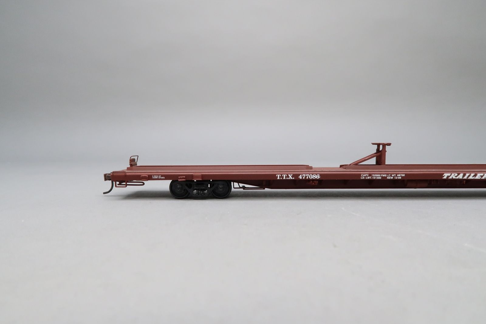 HO Brass Model - OMI 3025 MEC TTX TOFC Trailer Train Flat Flatcar 89'-4 ...