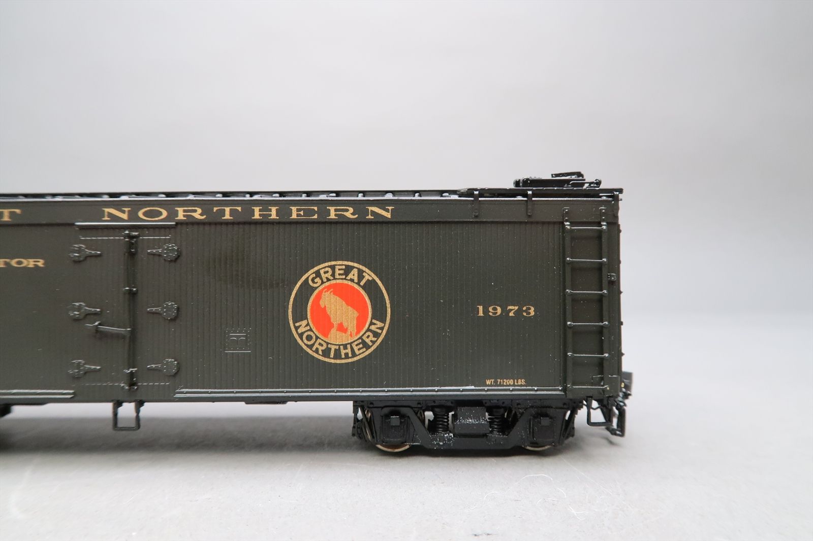 HO Brass Model - SSL GNEX01 GN Great Northern 44' Express Reefer #1973 ...