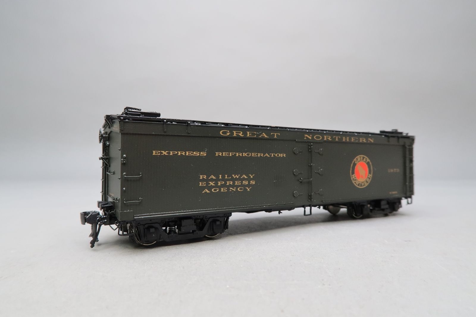 HO Brass Model - SSL GNEX01 GN Great Northern 44' Express Reefer #1973 ...