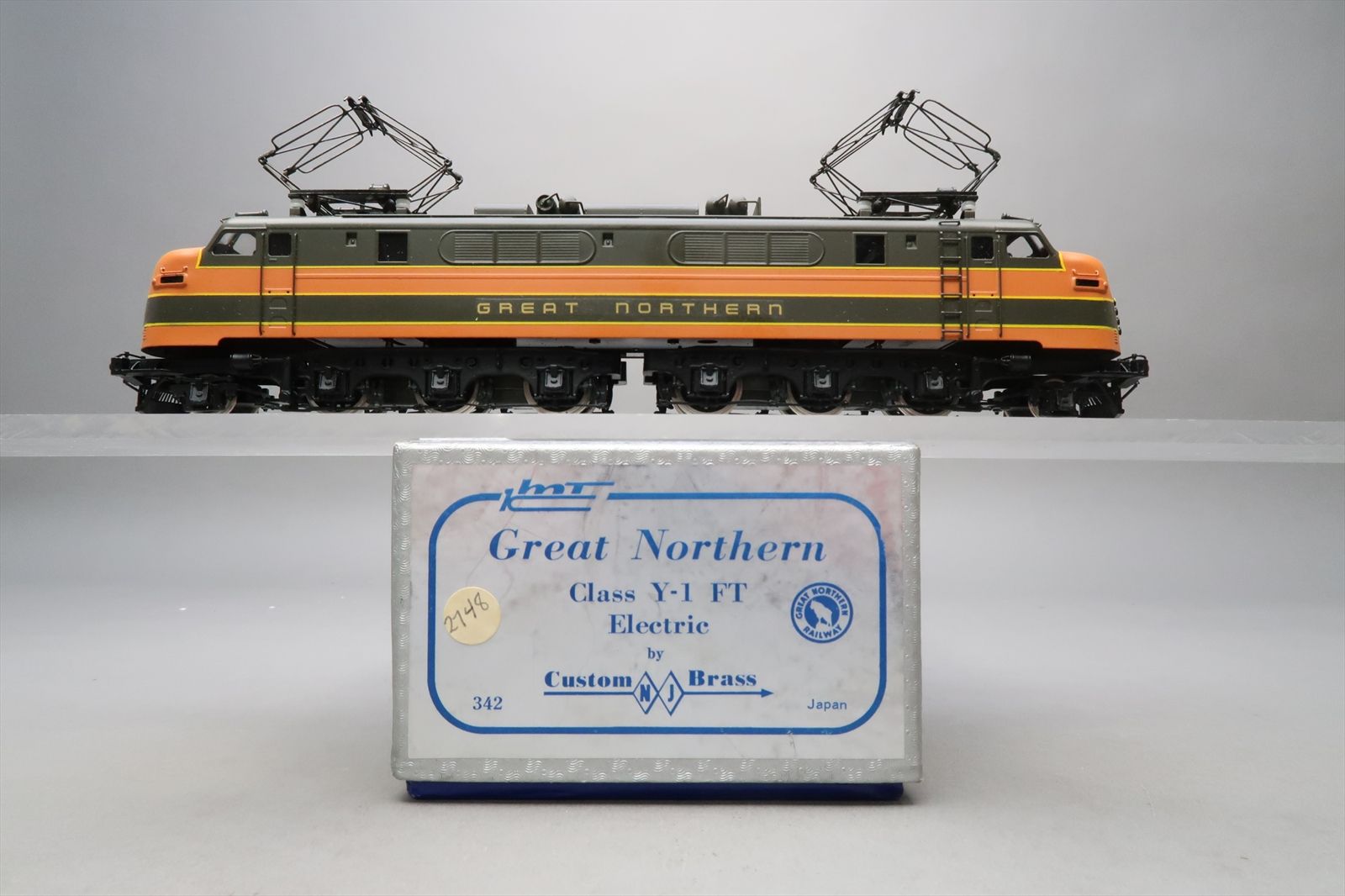 HO Brass Model - NJCB 342 GN Great Northern Y-1 FT Y-1A Electric ...