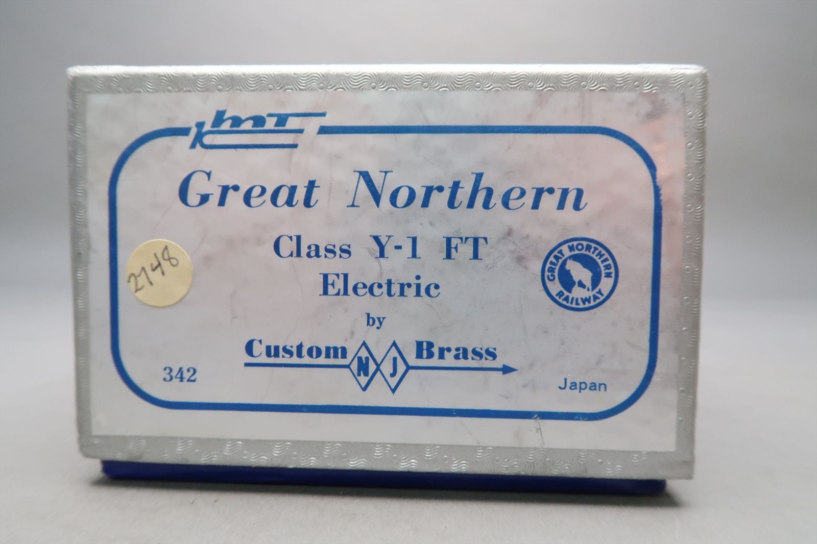HO Brass Model - NJCB 342 GN Great Northern Y-1 FT Y-1A Electric ...