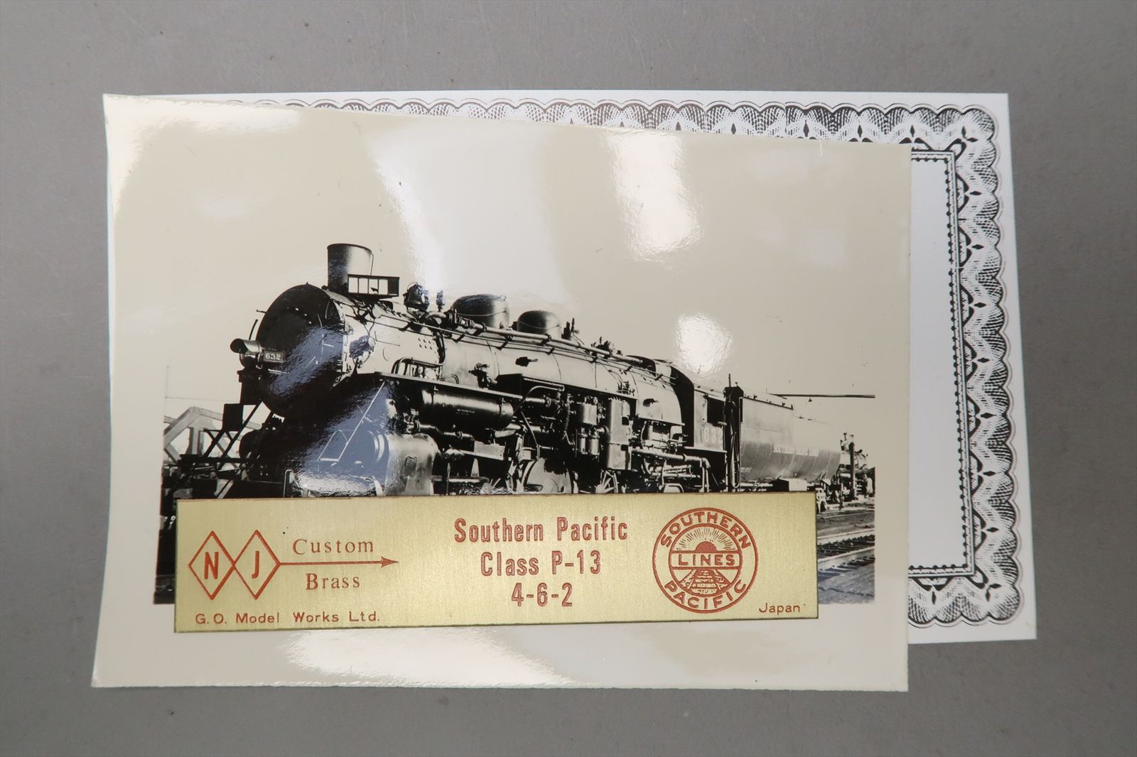 HO Brass Model - NJCB ST-244 SP Southern Pacific 4-6-2 Class P-13 #632 ...
