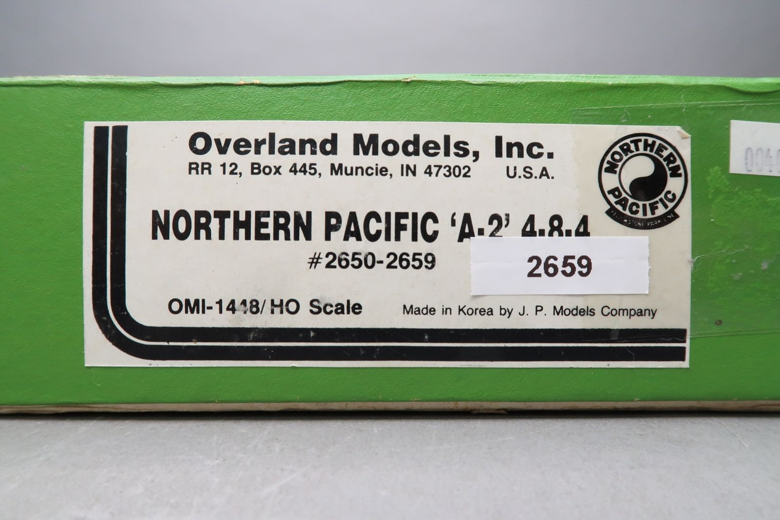 HO Brass Model - OMI 1448 NP Northern Pacific A-2 4-8-4 #2659 - Custom ...