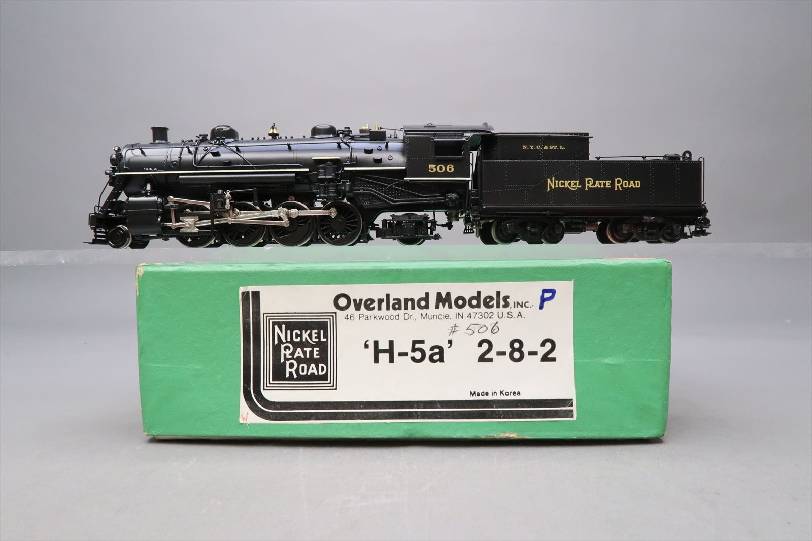 HO Brass Model - OMI 1417 NKP Nickel Plate Road H-5a 2-8-2 #506 - Pro ...
