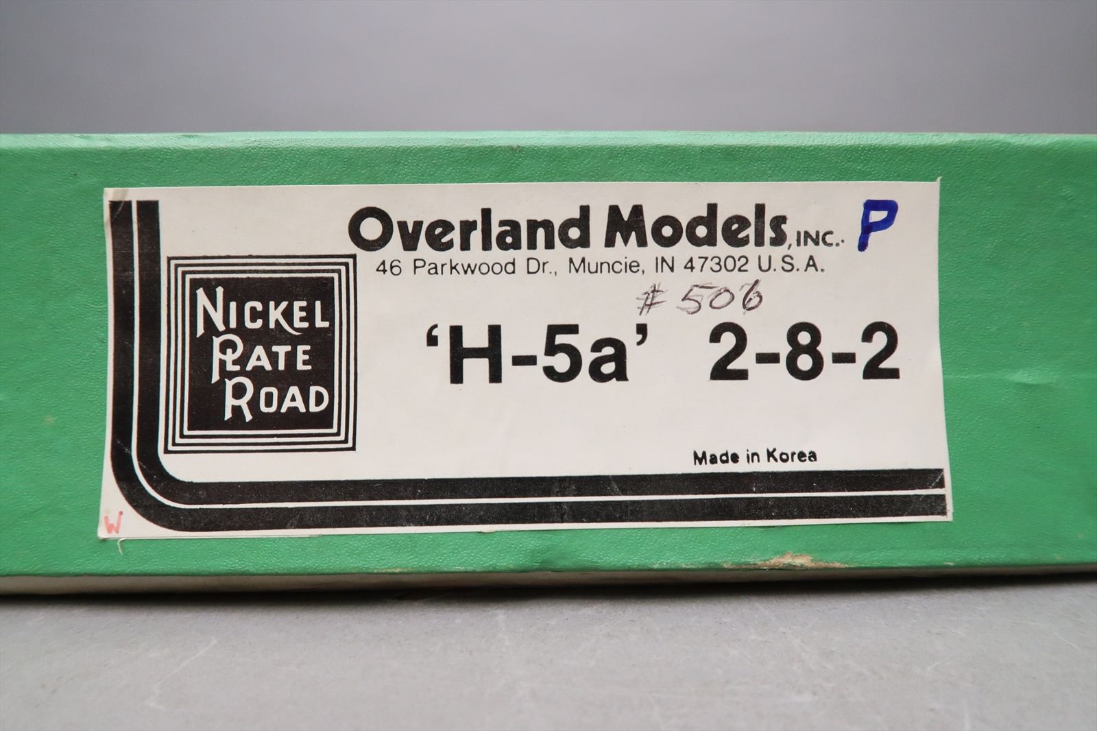 HO Brass Model - OMI 1417 NKP Nickel Plate Road H-5a 2-8-2 #506 - Pro ...