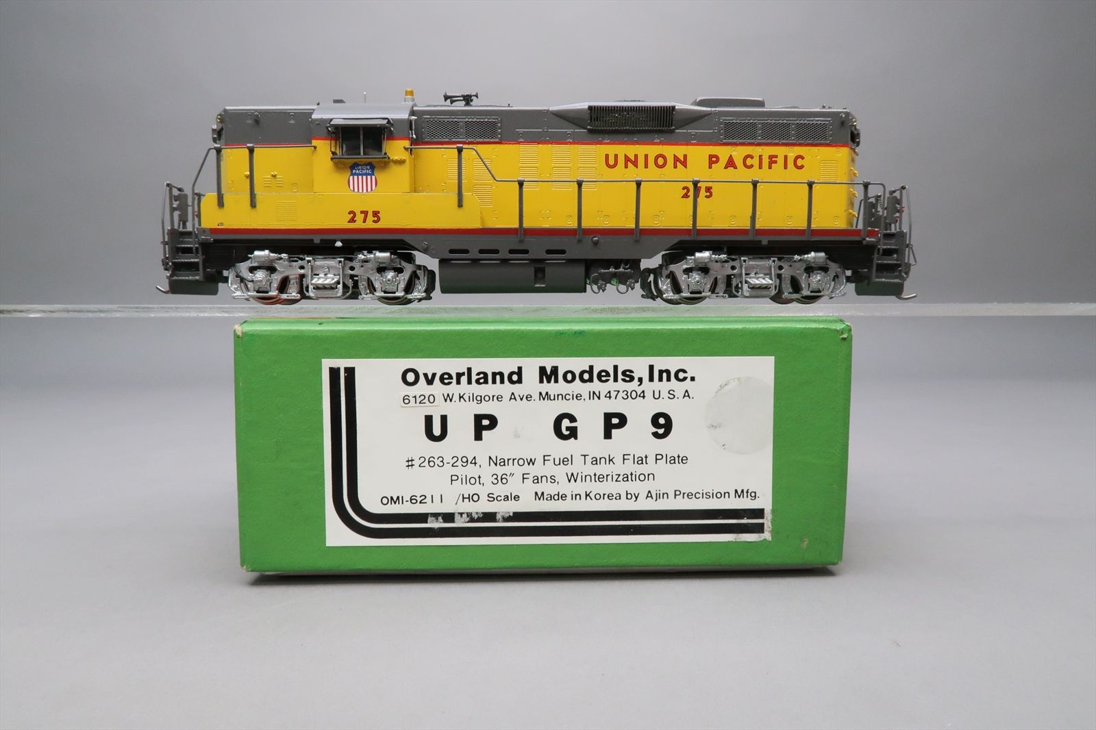 HO Brass Model - OMI 6211 UP Union Pacific GP9 Narrow Fuel Tank 36 ...