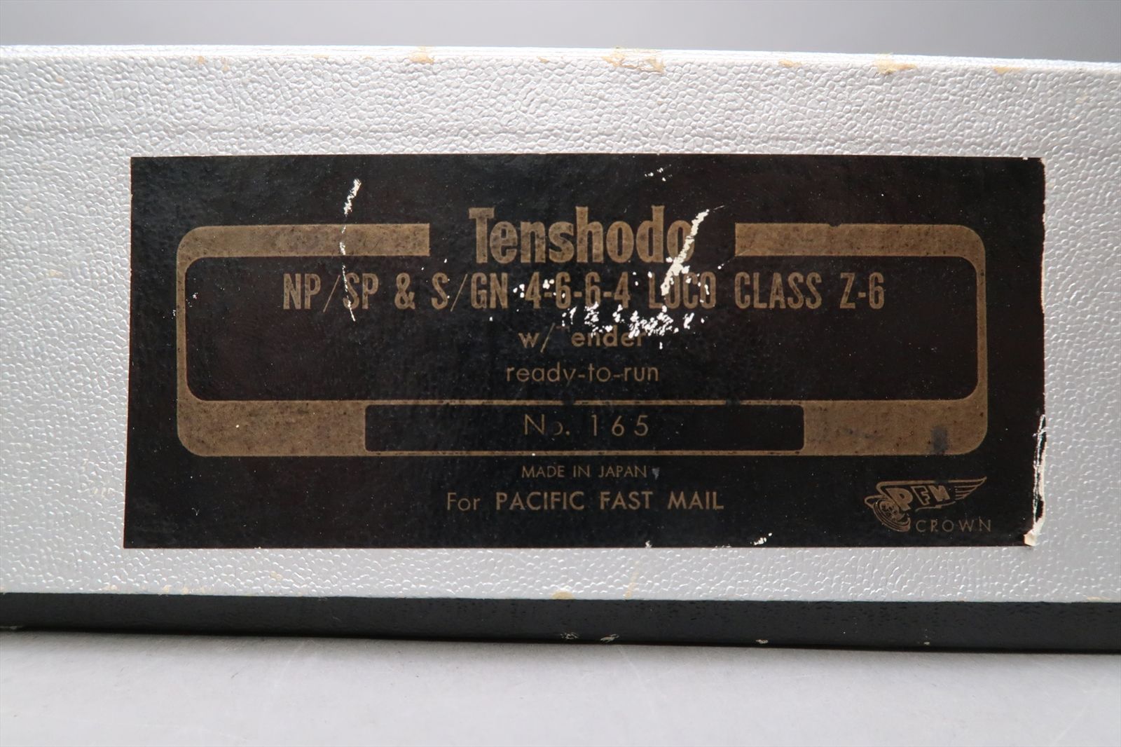 HO Brass Model - PFM 165 GN / NP / SP&S Great Northern Pacific Z-6 4-6 ...