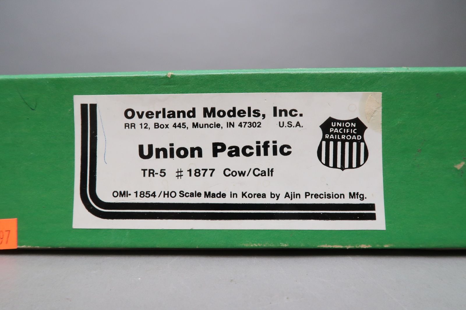 HO Brass Model - OMI 1854 UP Union Pacific TR-5 Cow Calf #1873 - Custom ...