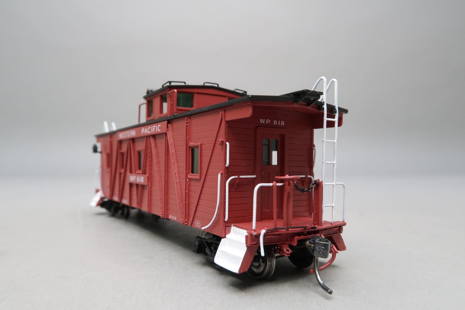 HO Brass Model - NBL WP Western Pacific Square End Caboose #618 - F/P ...