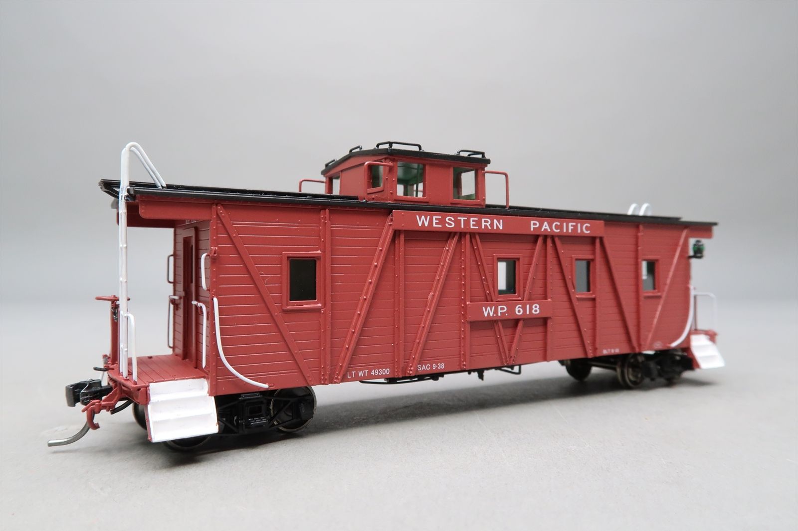HO Brass Model - NBL WP Western Pacific Square End Caboose #618 - F/P ...