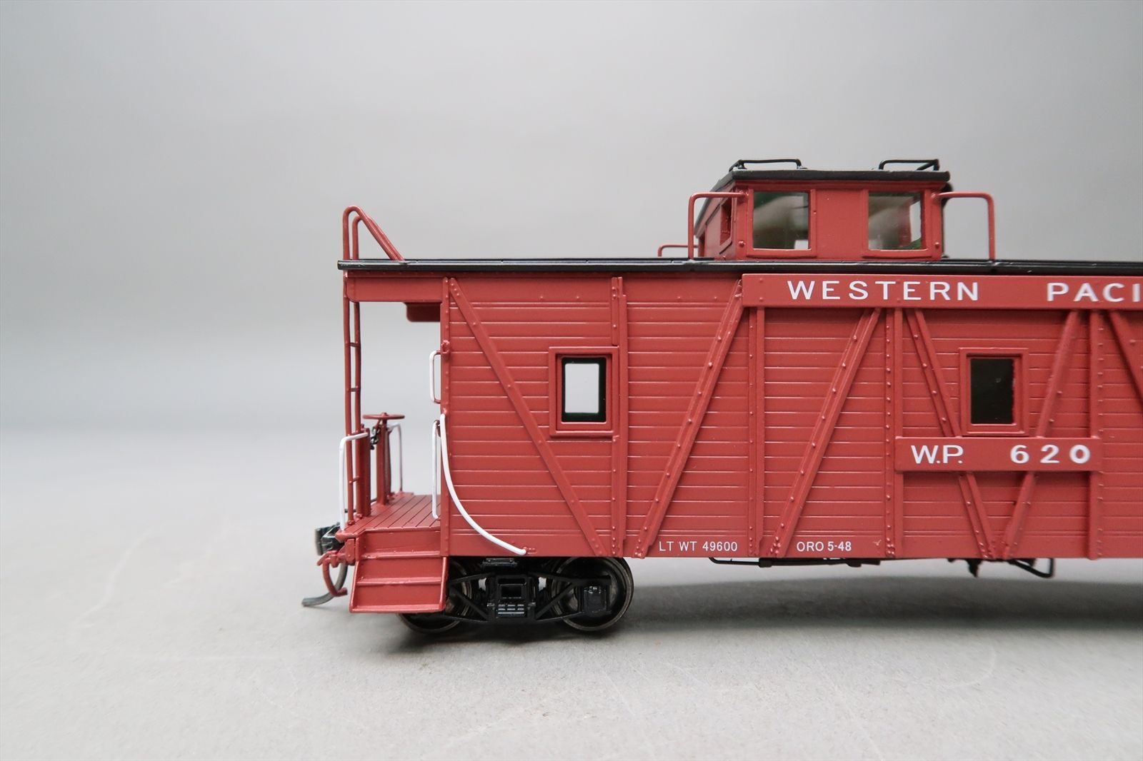 HO Brass Model - NBL WP Western Pacific Square End Caboose #620 - F/P ...