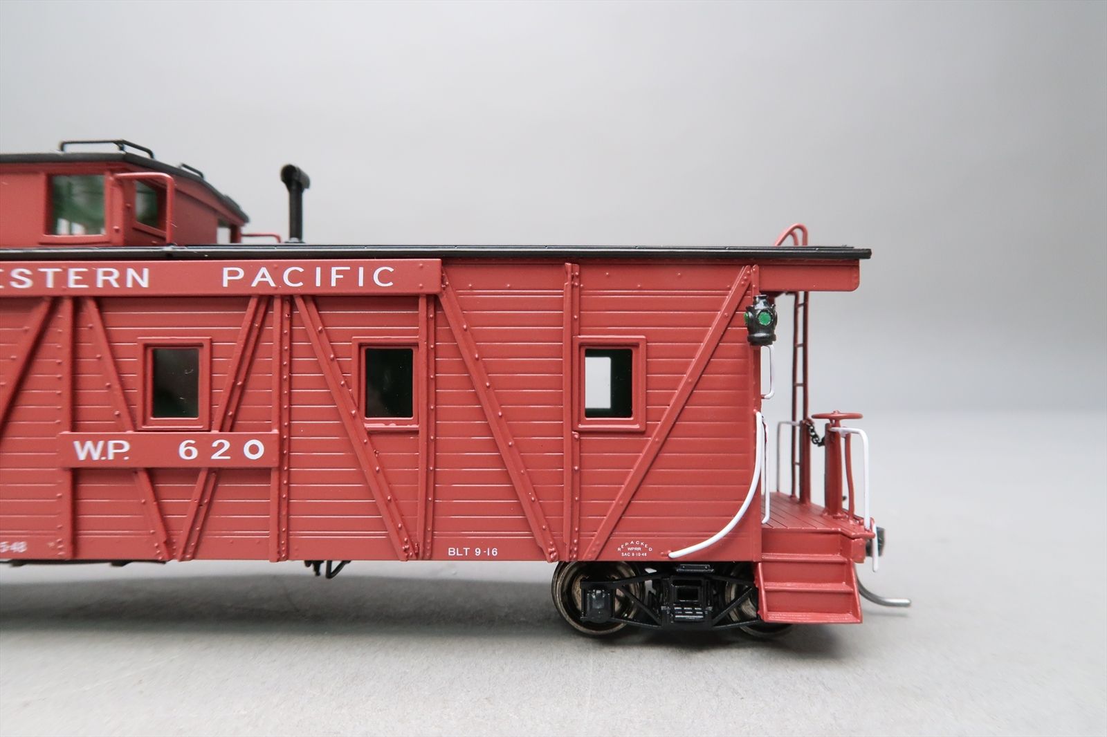 HO Brass Model - NBL WP Western Pacific Square End Caboose #620 - F/P ...