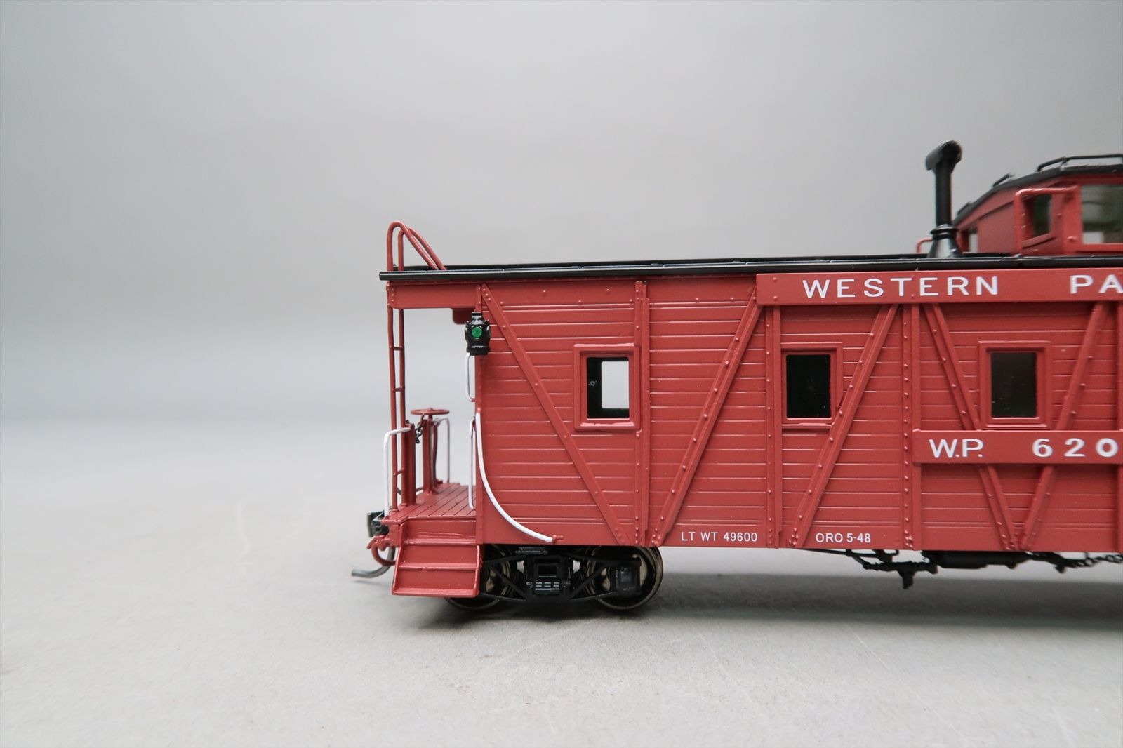 HO Brass Model - NBL WP Western Pacific Square End Caboose #620 - F/P ...