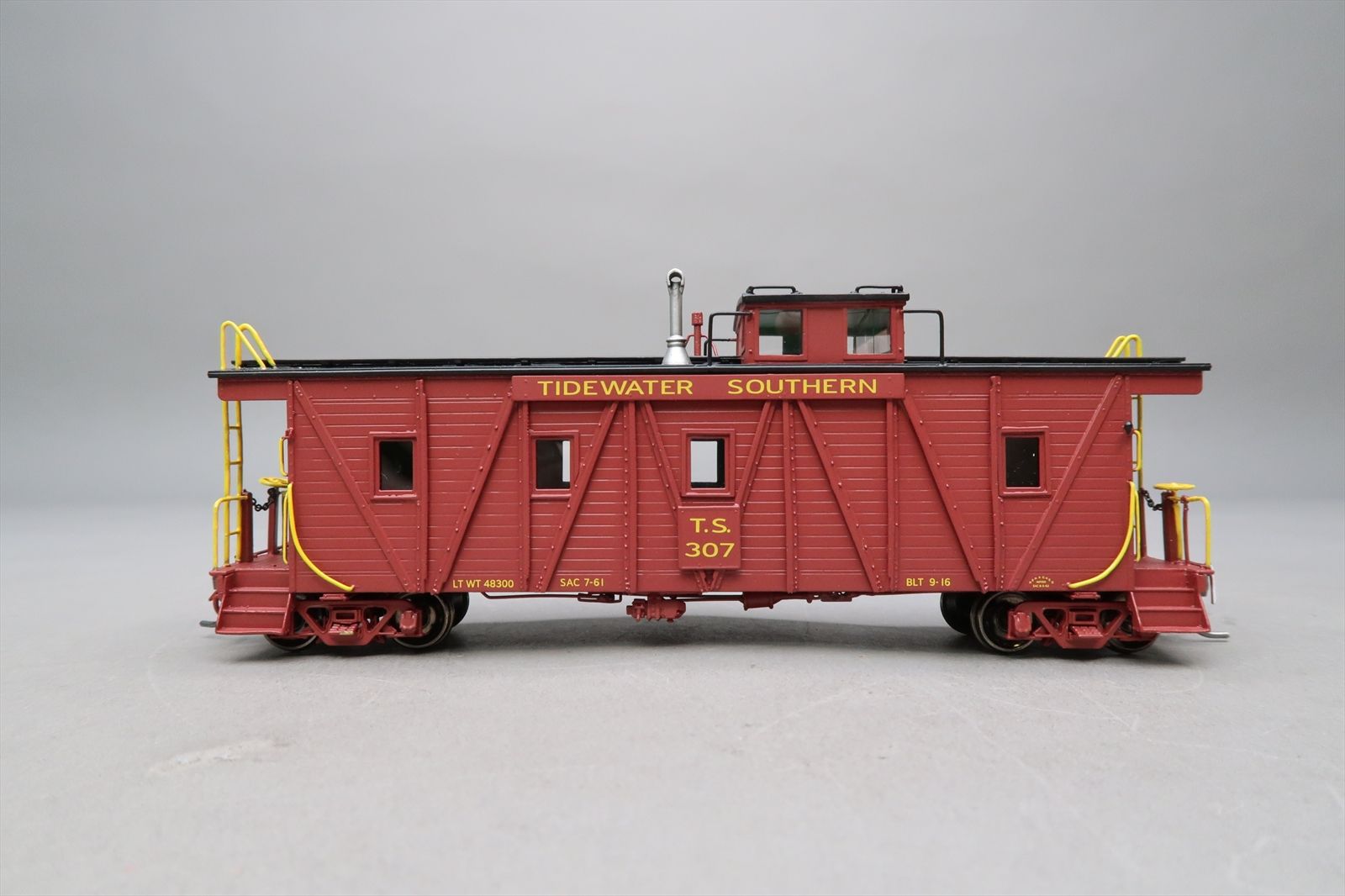 HO Brass Model - NBL TS Tidewater Southern Square End Caboose #307 - F ...
