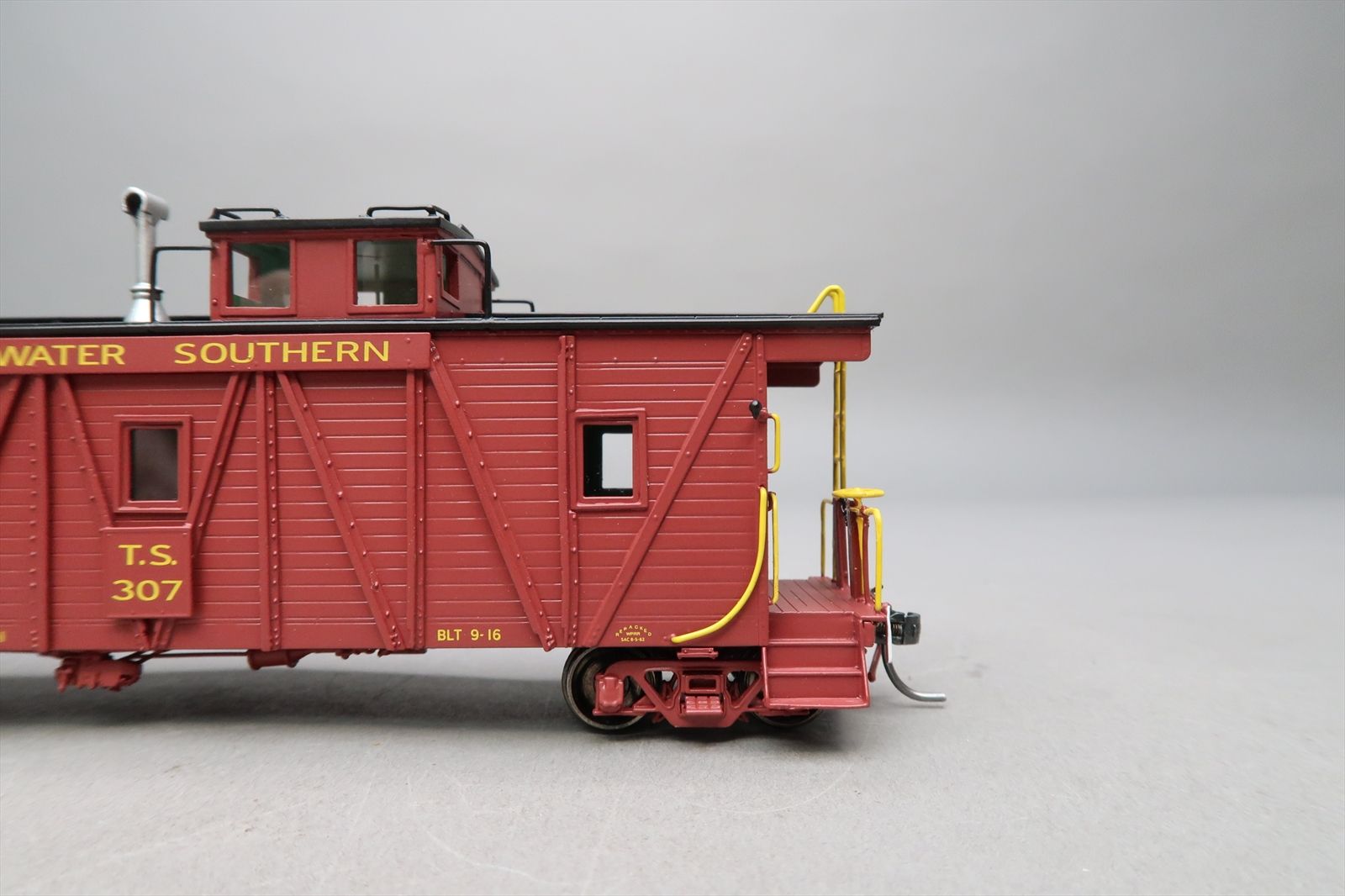 HO Brass Model - NBL TS Tidewater Southern Square End Caboose #307 - F ...
