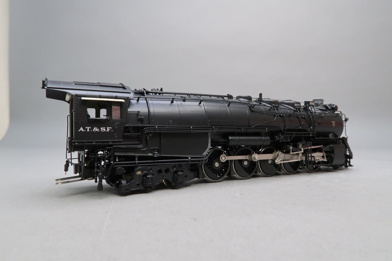 HO Brass Model - TCY 3002 AT&SF Santa Fe 2-10-4 Madame Queen Rebuilt w ...