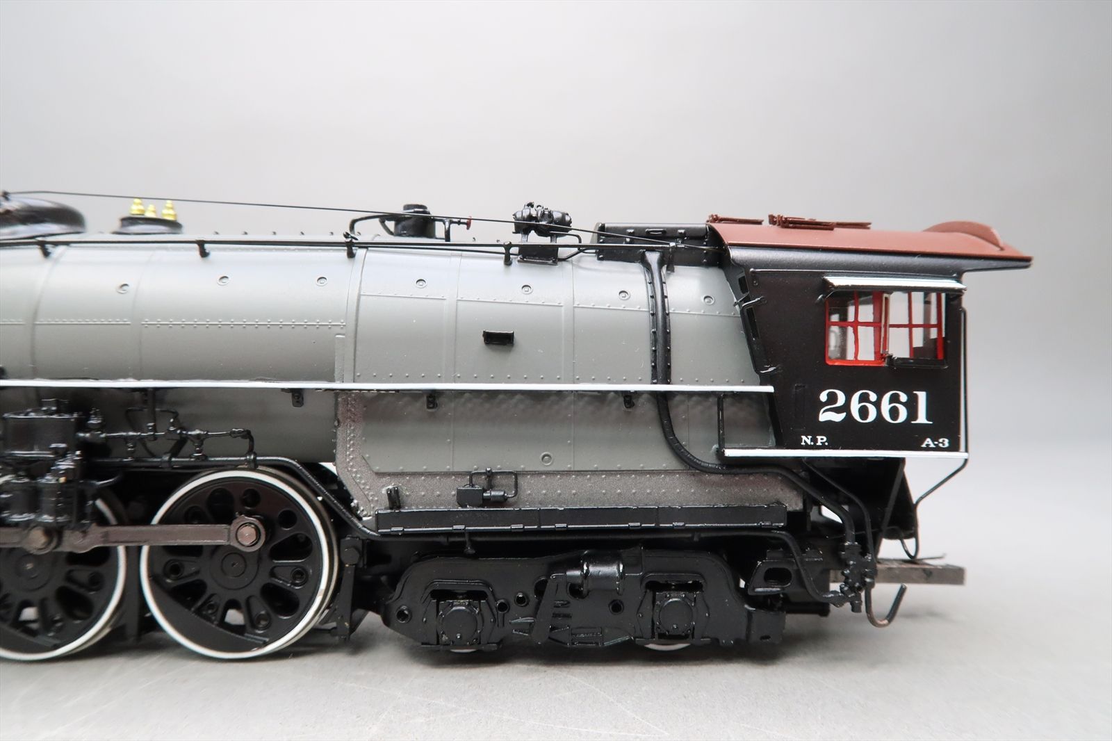 HO Brass Model - PSC 18052.2 NP Northern Pacific A-3 4-8-4 Gray #2661 ...