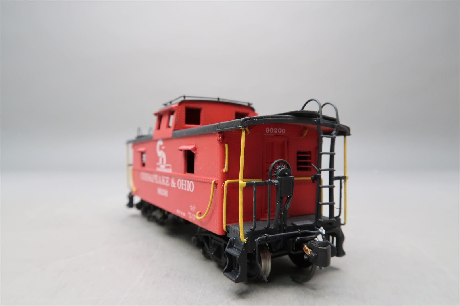 HO Brass Model - OMI 1115 C&O Chesapeake & Ohio Steel Caboose #90200 ...