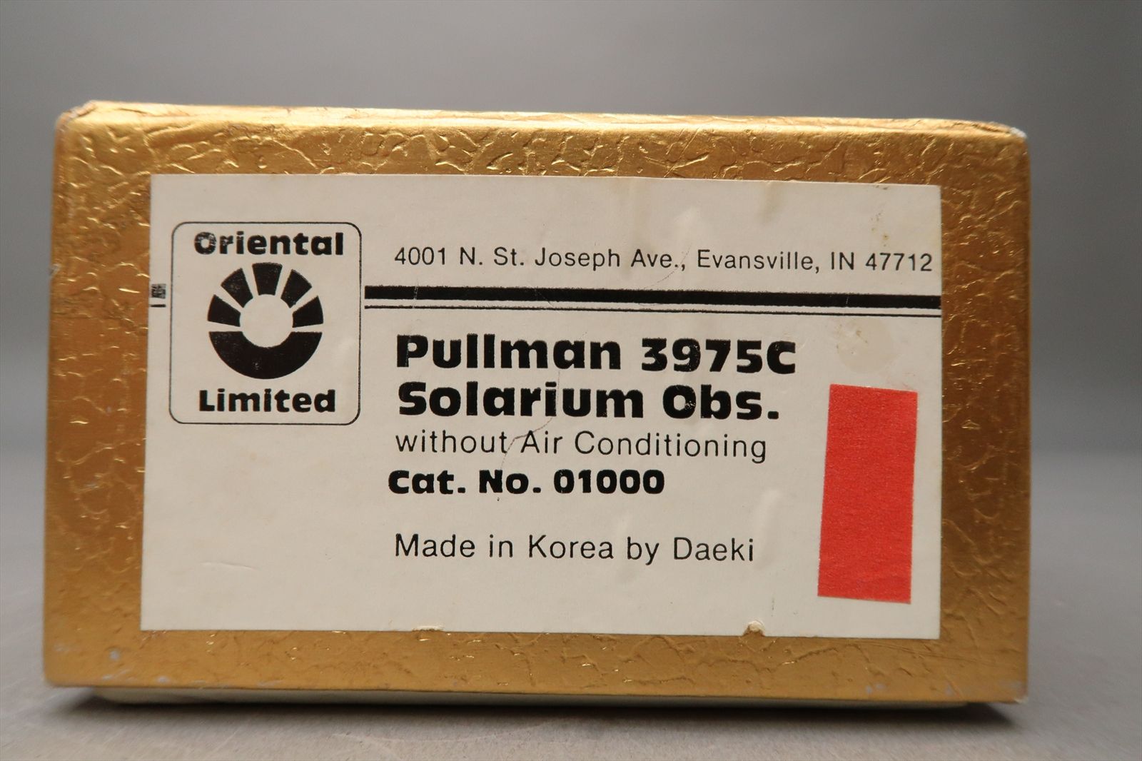 HO Brass Model - Oriental 01000 GN Great Northern Pullman 3975C ...