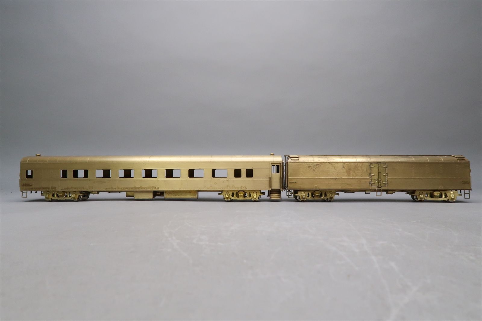 HO Brass Model - NPP PRR Pennsylvania P50 Modified Coach + R50 Express ...