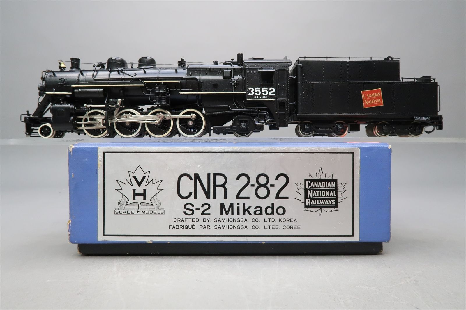 HO Brass Model - VH Van Hobbies CNR CN Canadian National 2-8-2 S-2 ...