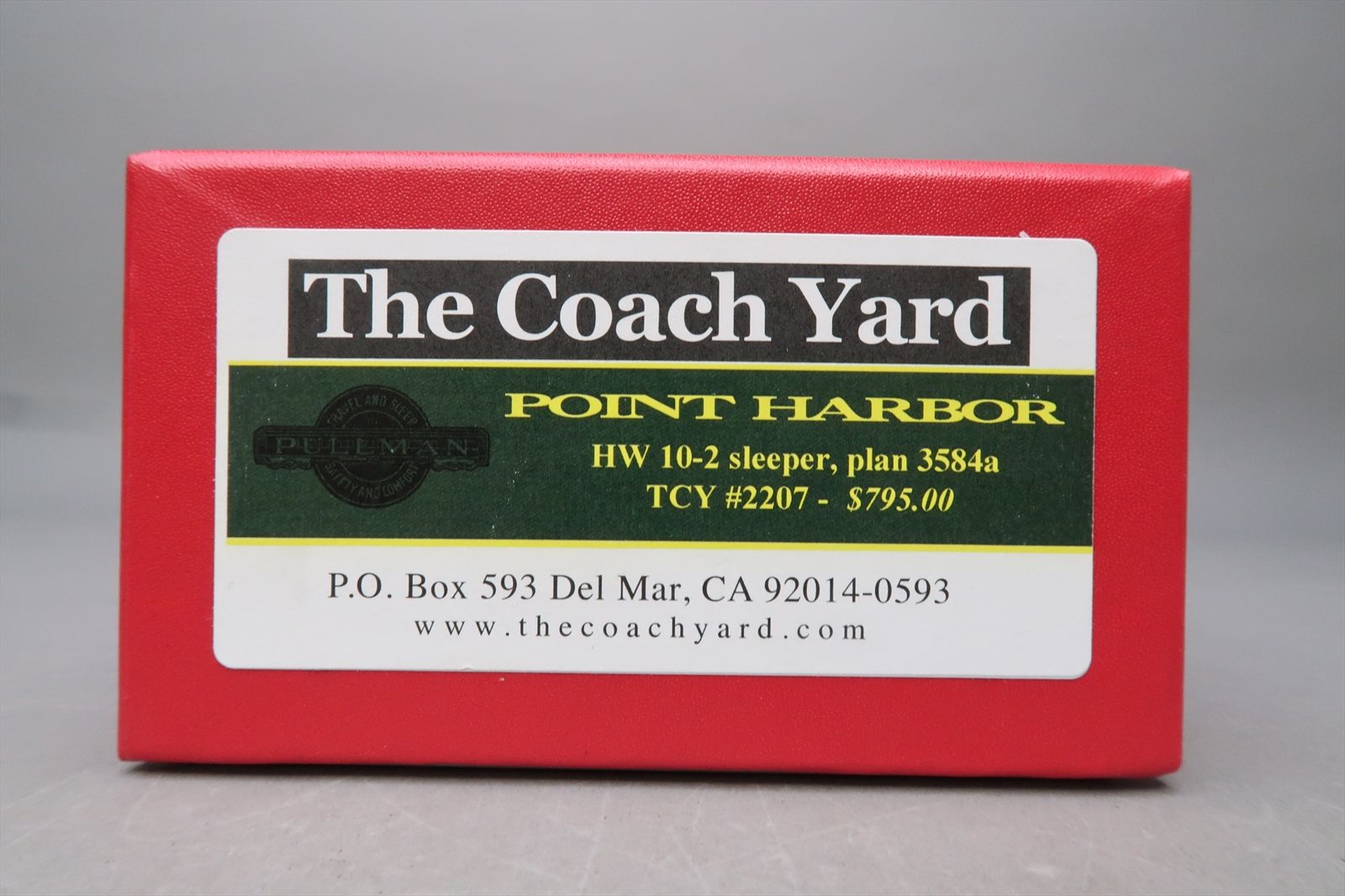 HO Brass Model - TCY 2207 SAL Seaboard Air Line HW Heavyweight 10-2 ...