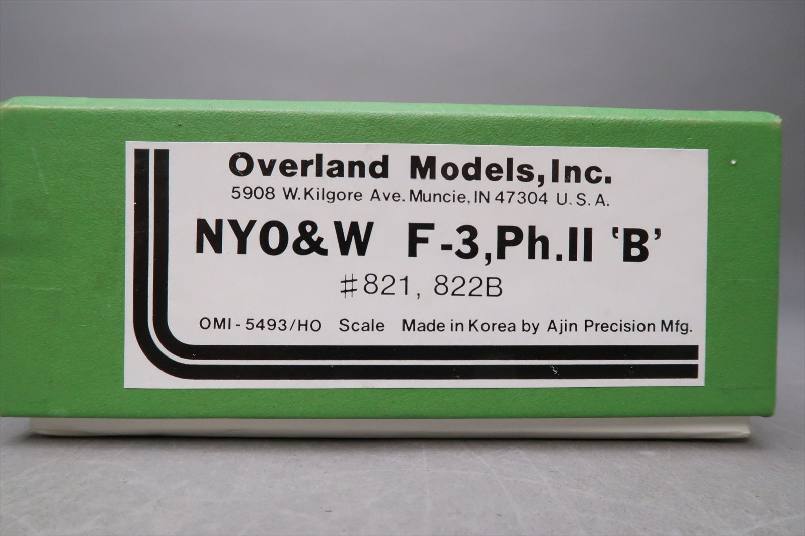 HO Brass Model - OMI 5493 NYO&W New York Ontario & Western F3 F3B Phase ...