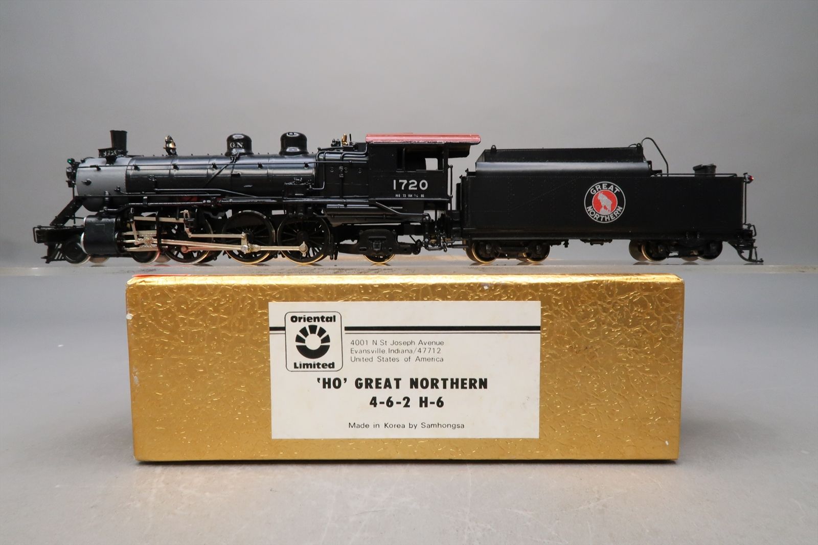 HO Brass Model - Oriental GN Great Northern H-6 4-6-2 #1720 - Custom ...