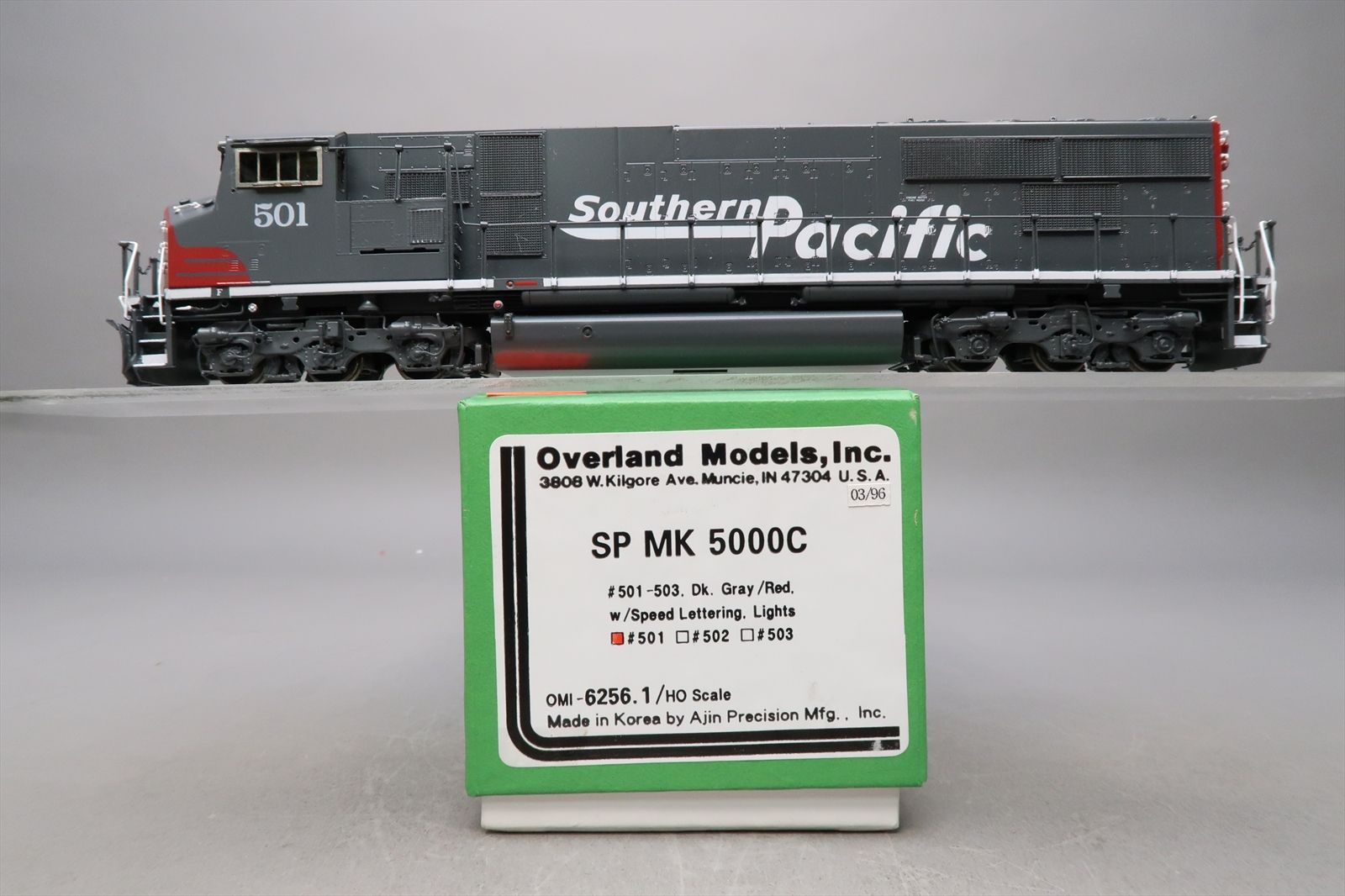 HO Brass Model - OMI 6256.1 SP Southern Pacific MK5000C Bloody Nose ...