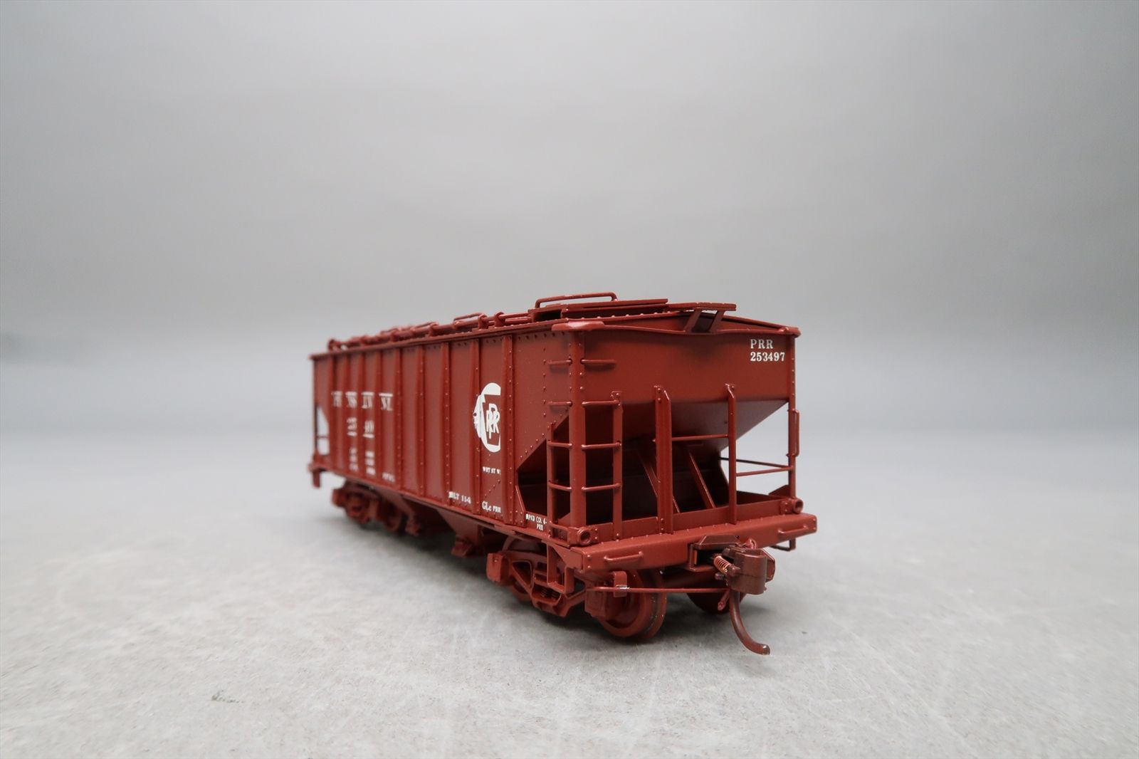 HO Brass Model - Railworks R-132 P PRR Pennsylvania Gle Covered Hopper ...