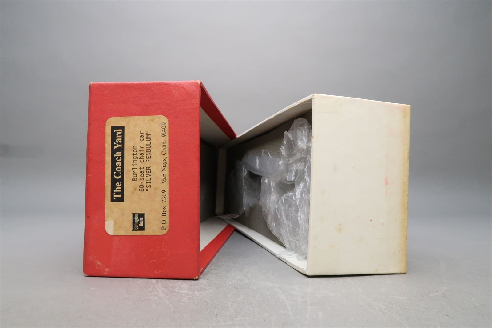 HO Brass Model - TCY 0140 CB&Q Burlington Pendulum Chair Car 60 Seat ...