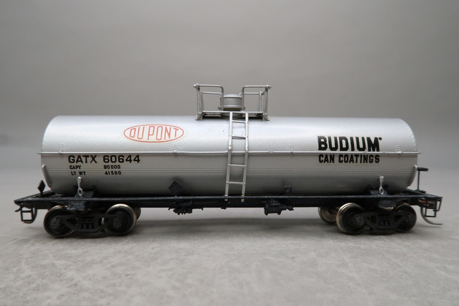 HO Brass Model - PSC 15654-2 11,141 Gallon Tank Car Dupont Budium Can ...