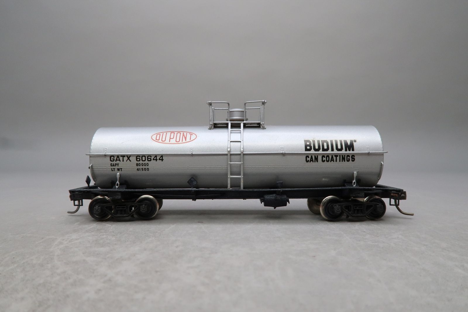 HO Brass Model - PSC 15654-2 11,141 Gallon Tank Car Dupont Budium Can ...