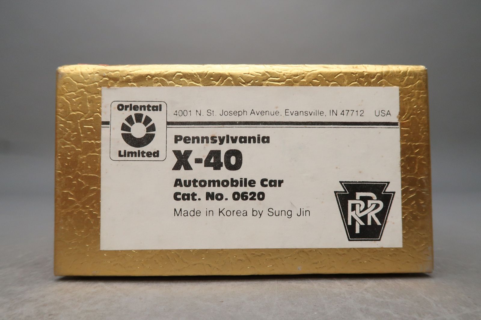 HO Brass Model - Oriental 0620 PRR Pennsylvania X-40 Automobile Boxcar ...