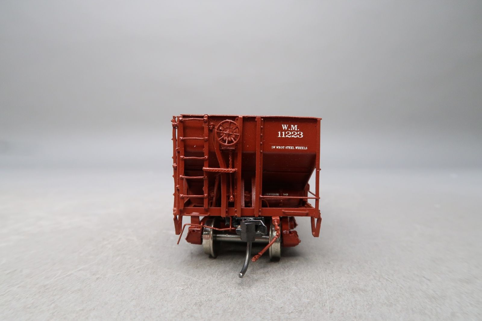 HO Brass Model - OMI 3088 WM Western Maryland 55-Ton 2-Bay Hopper ...