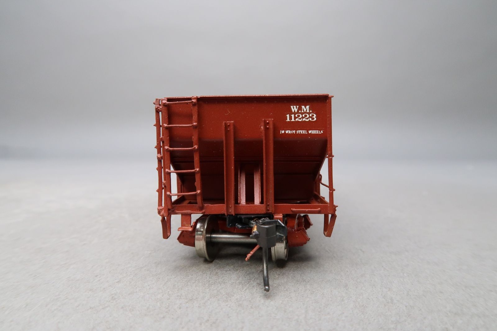 HO Brass Model - OMI 3088 WM Western Maryland 55-Ton 2-Bay Hopper ...