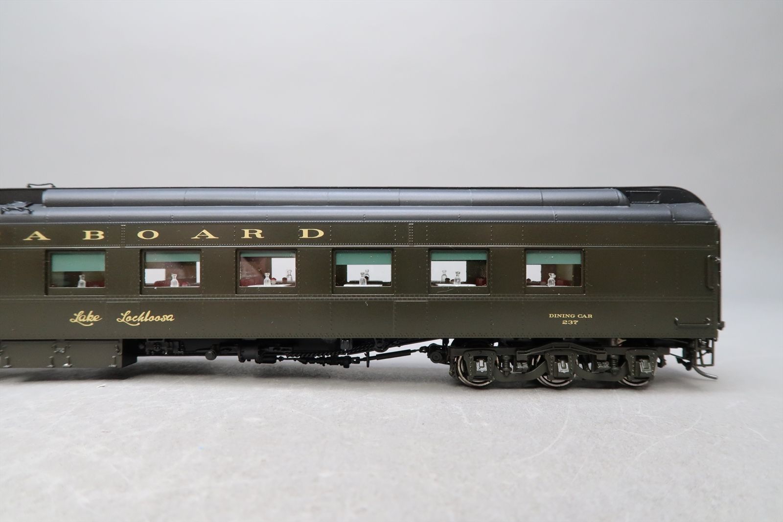 HO Brass Model - TCY 2206 SAL Seaboard Air Line HW Heavyweight 36 Seat ...
