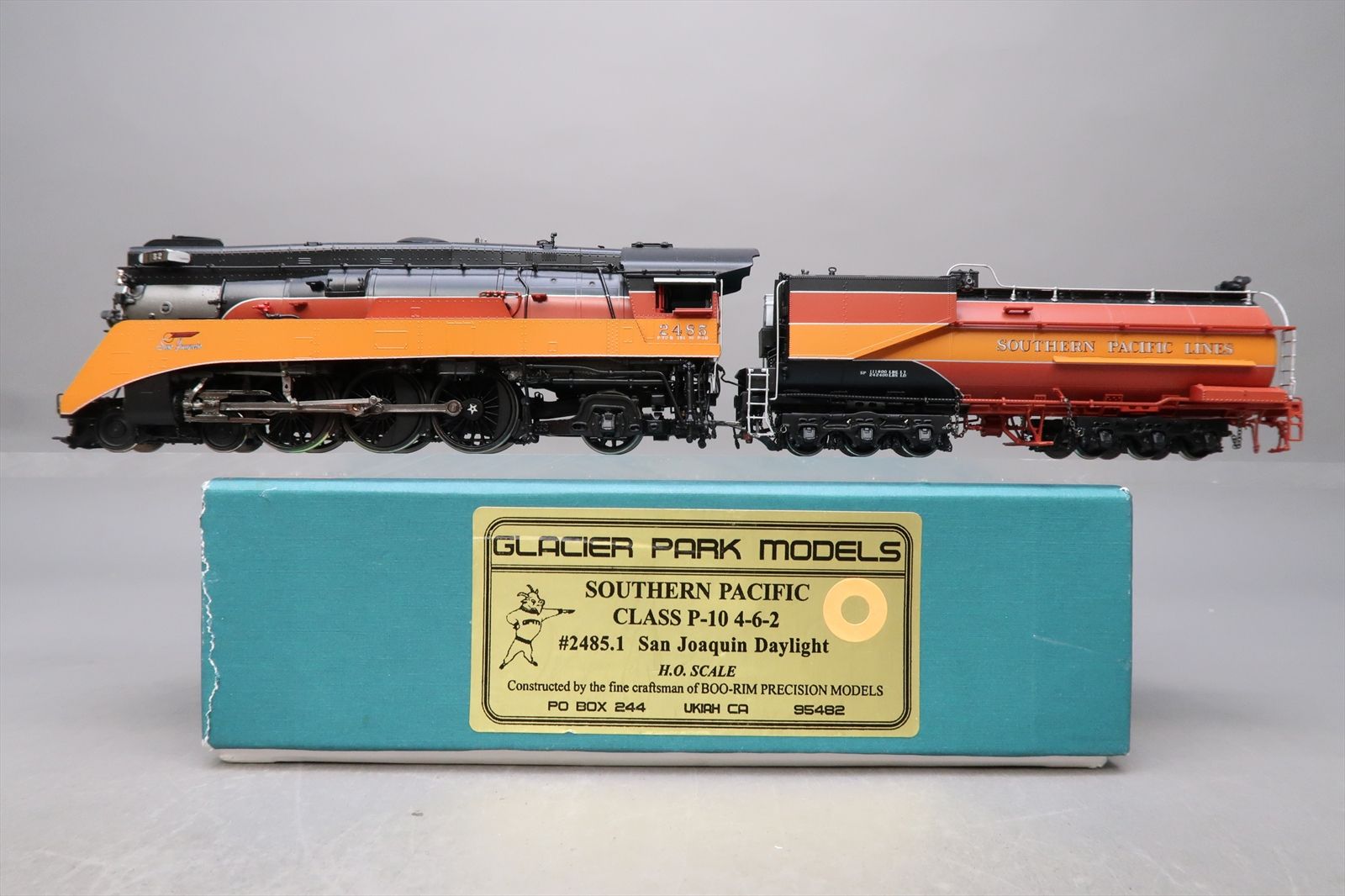 HO Brass Model - GPM 2485.1 SP Southern Pacific P-10 4-6-2 San Joaquin ...