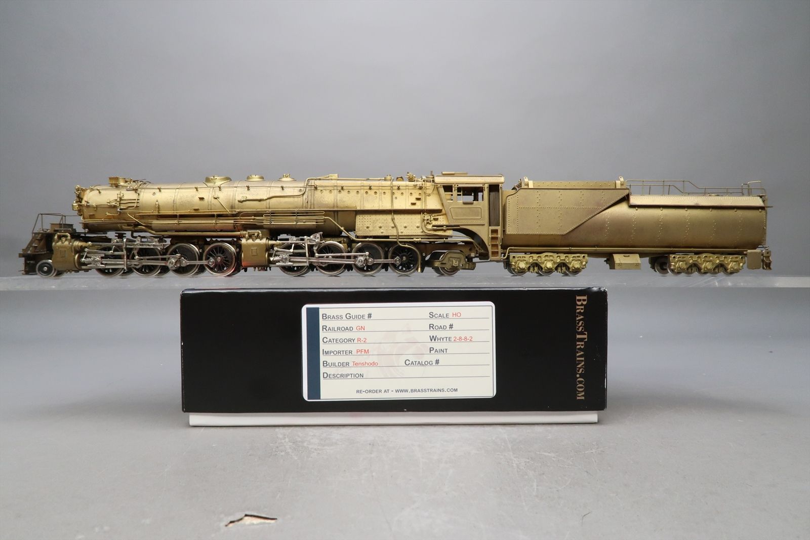 HO Brass Model - PFM Crown 160 GN Great Northern R-2 2-8-8-2 ...