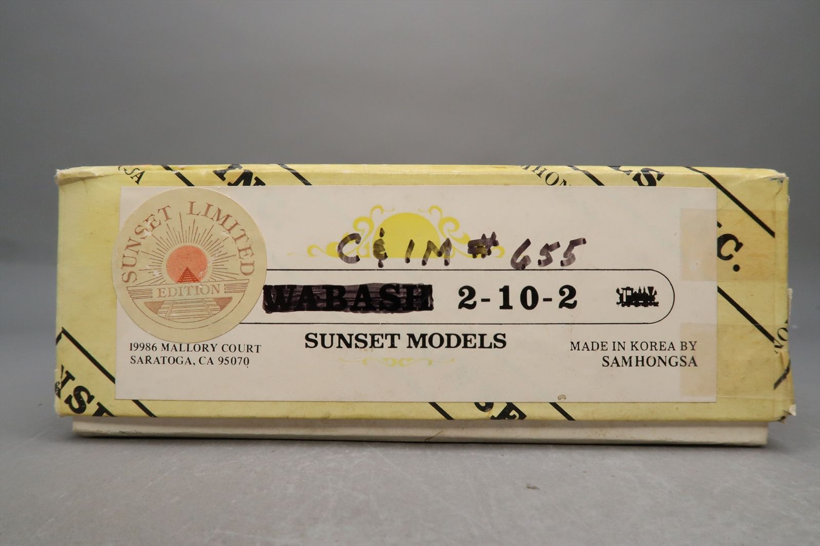 HO Brass Model - SS Sunset WAB as C&IM Chicago & Illinois Midland 2-10 ...