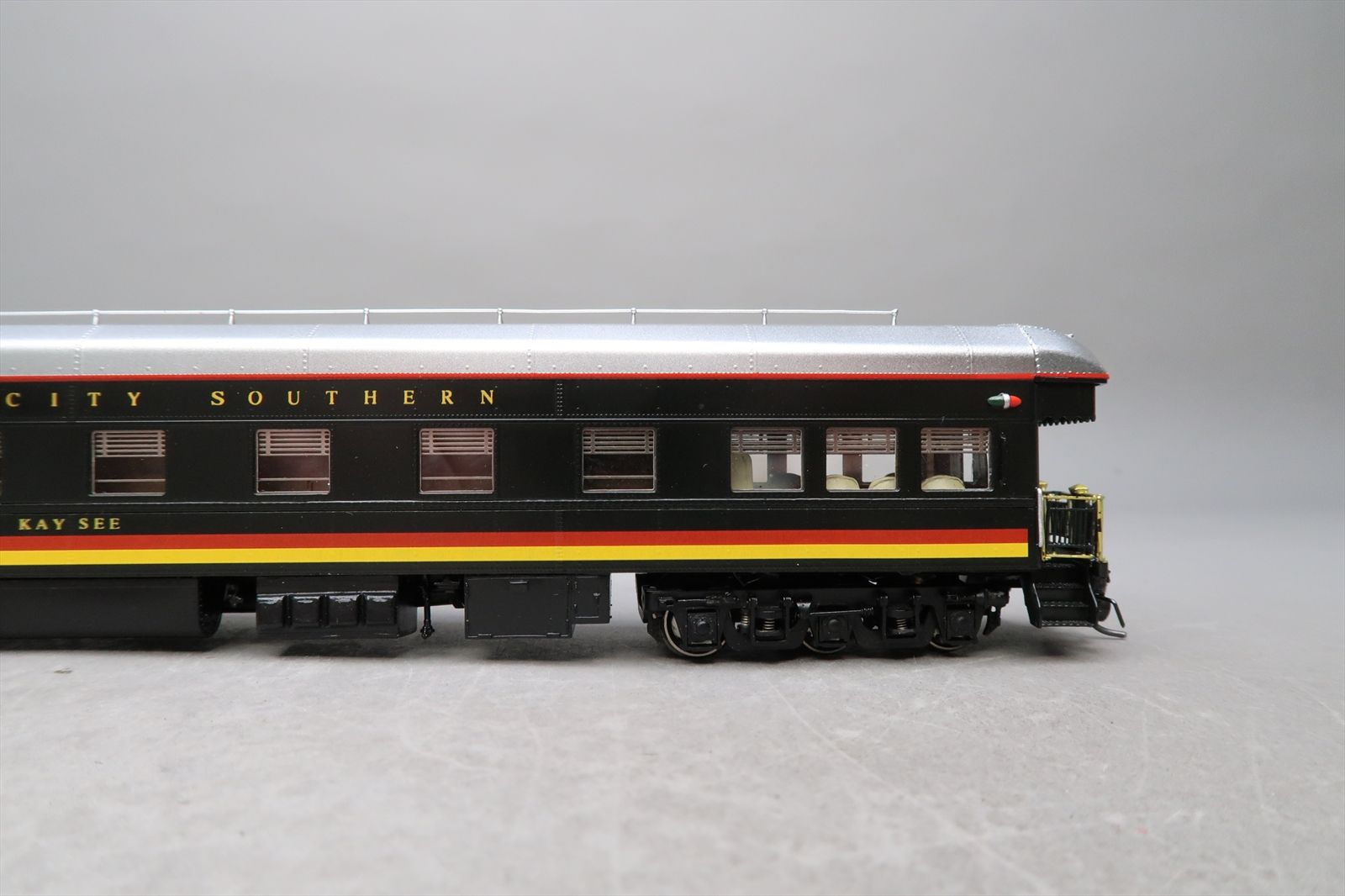 HO Brass Model - HM Hallmark KCS Kansas City Southern Business Car 1950 ...