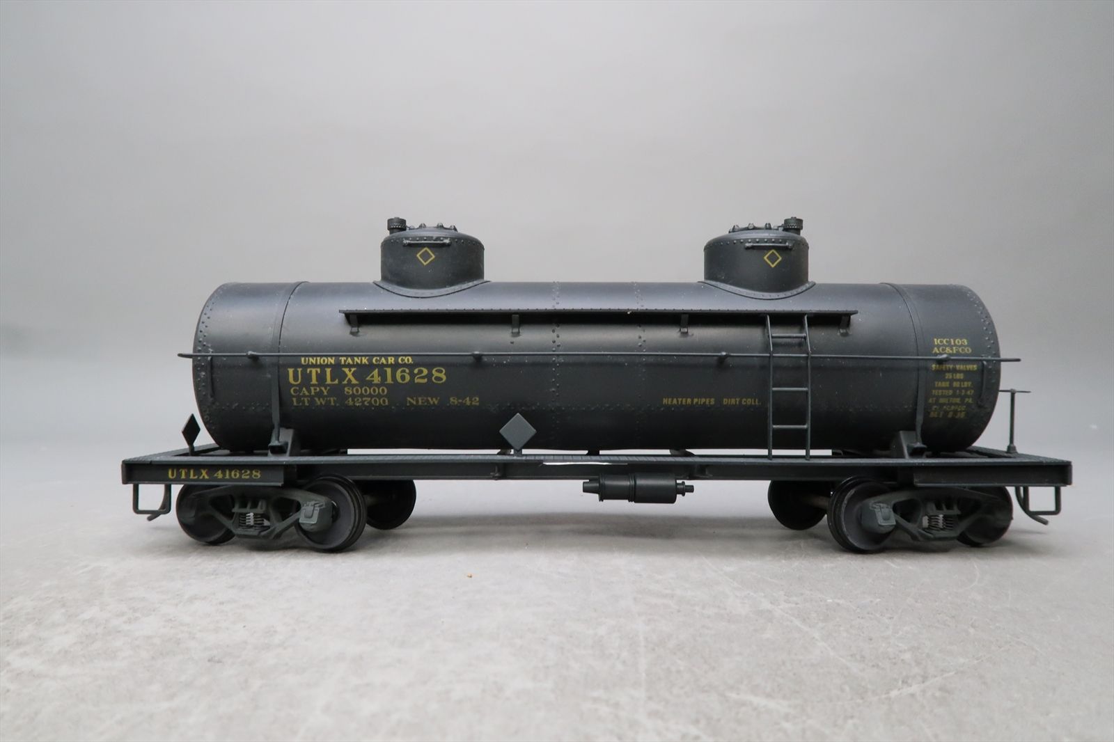 O Brass Model - USH? MG? UTLX Union Tank 2-Dome Tank Car #41628- Custom ...
