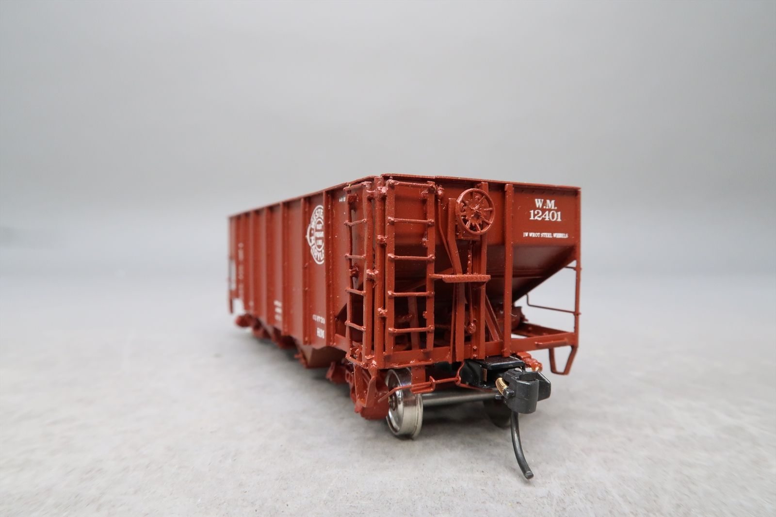 HO Brass Model - OMI 3088 WM Western Maryland 55-Ton 2-Bay Hopper ...