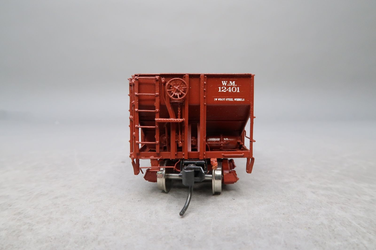 HO Brass Model - OMI 3088 WM Western Maryland 55-Ton 2-Bay Hopper ...